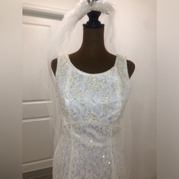 Lady Eleanor | Dresses | Lady Eleanor Embroidered Beaded Wedding Dress ...